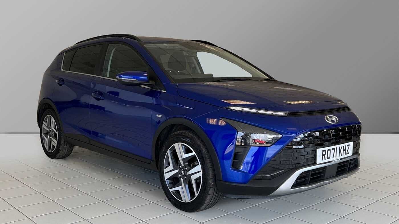 Hyundai Bayon Hatchback 5 Doors Automatic Hybrid Blue | Hyundai Motor ...