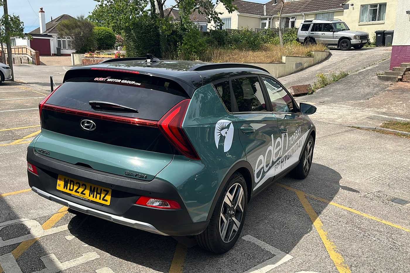 Hyundai Bayon Hatchback 5 Doors Automatic Petrol Mangrove Green / Black ...